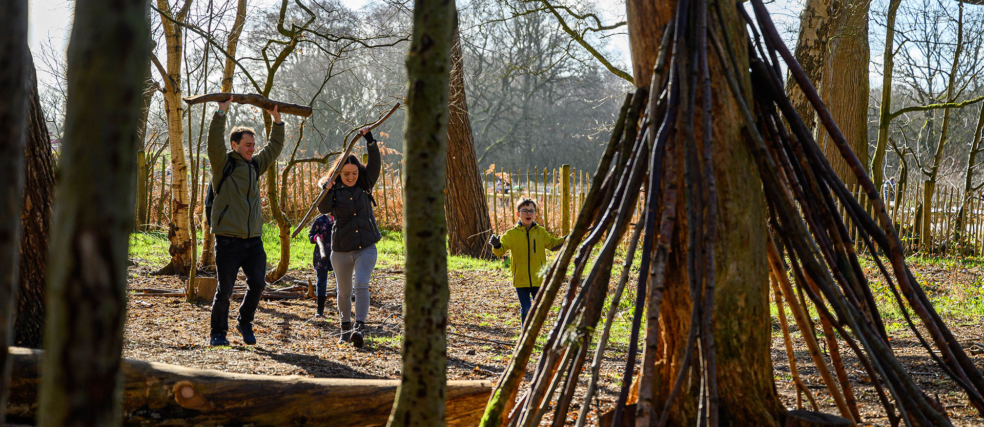 Den Building | BeWILDerwood